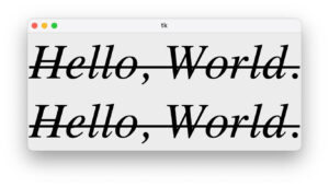 【Tkinter】フォントの変更方法2選！tkinter.fontモジュールの解説も！ | Youta blog